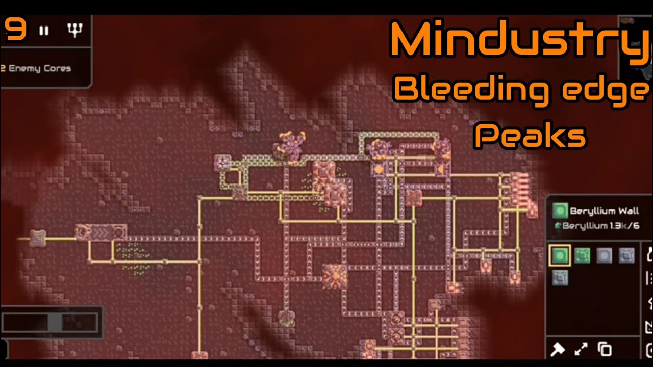 Peaks - Mindustry V7 bleeding edge 23217 - YouTube