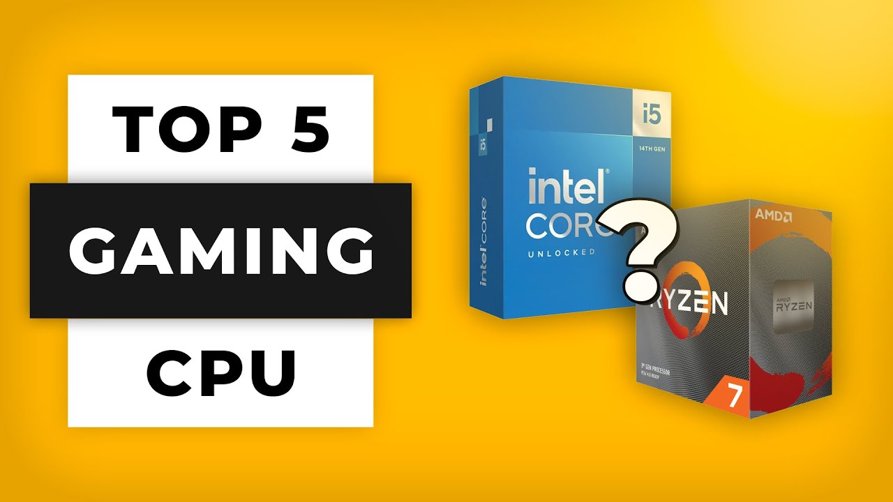 TOP 5 Best Gaming CPU (2024) - YouTube