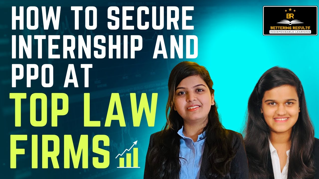 How to secure internships and PPOs at Top Law Firms | Varsha Gupta and ...