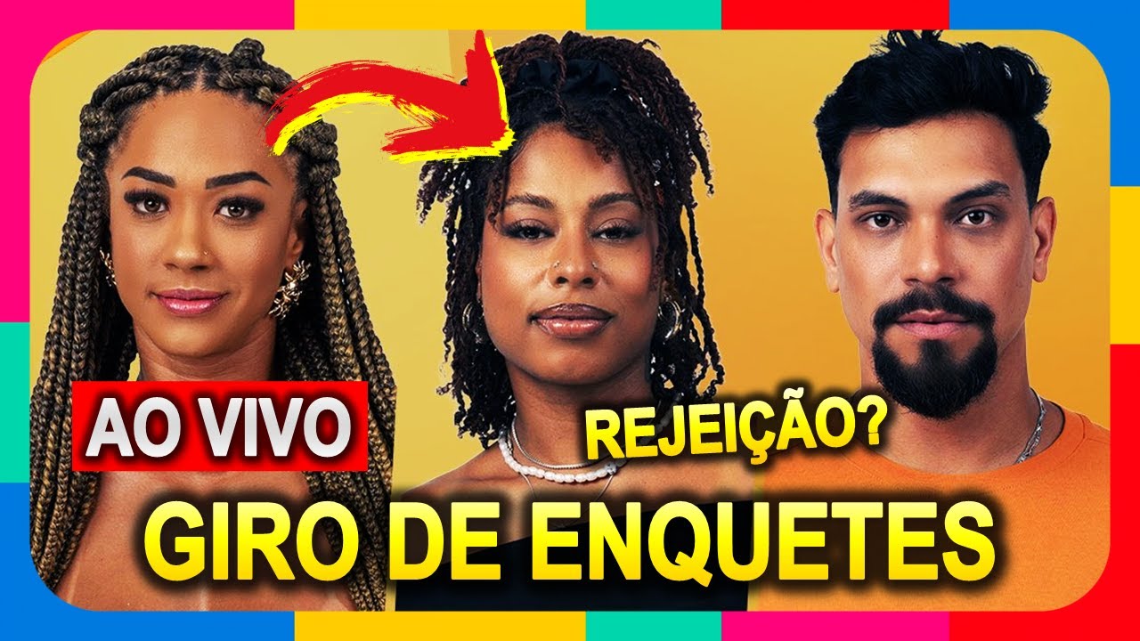🟧 BBB 25: Giro de Enquetes 8º Paredão: Aline | Thamiris | Vinícius # ...