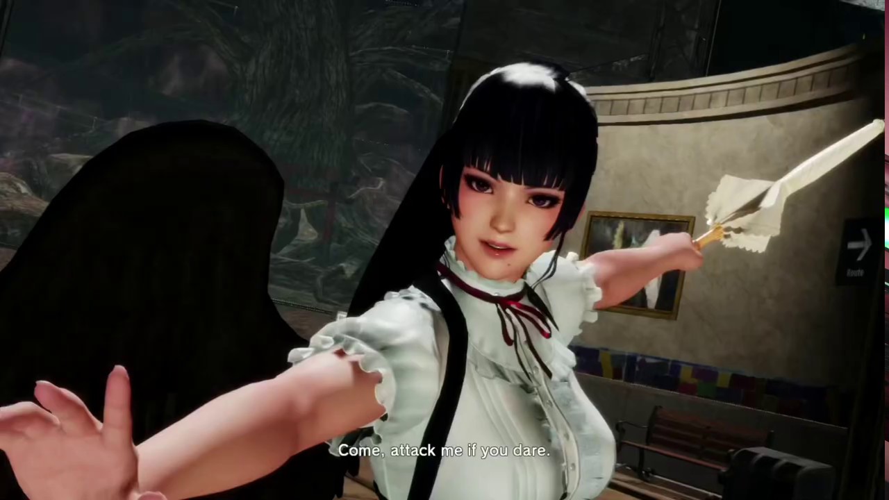 DOA6 Nyotengu Intro and Win poses - YouTube