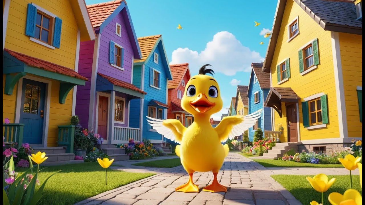 Ducky Flappy Wings Go Flap Flap Flap | Fun Duck Song for Kids ...