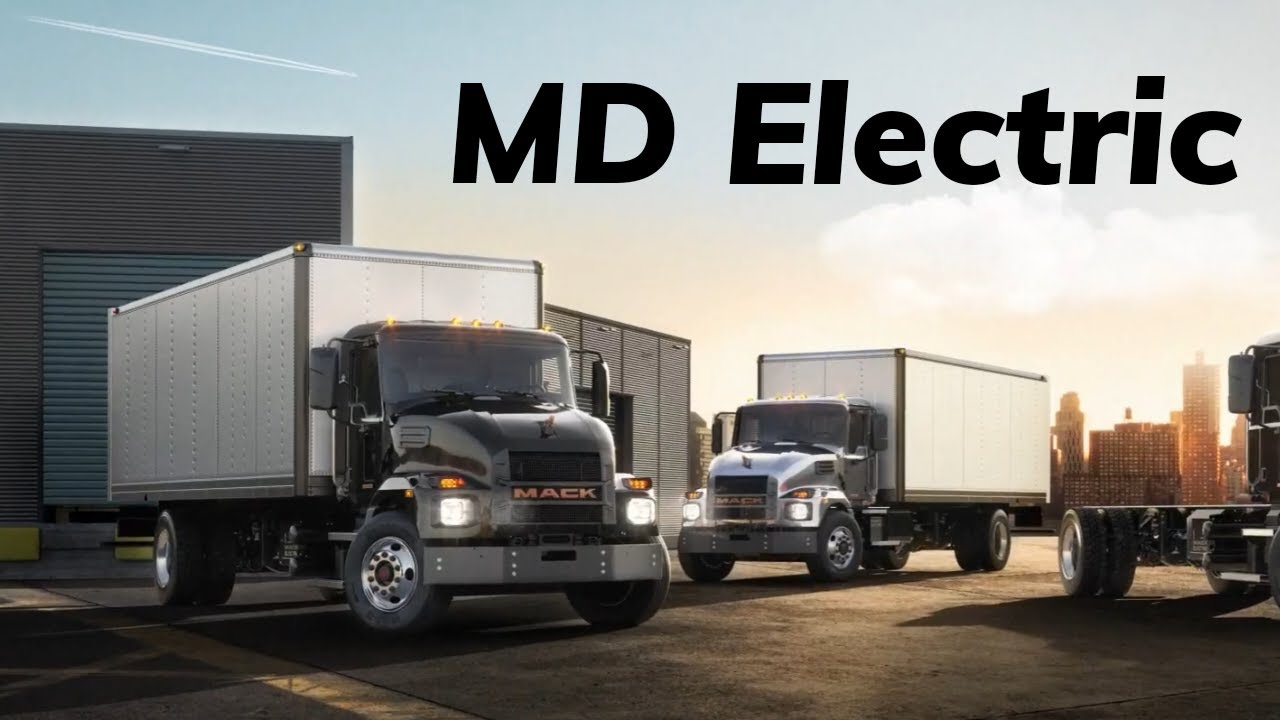 Mack Debuts Its New Medium Duty Electric Truck - YouTube