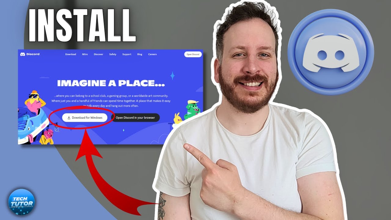 How To Install Discord On Pc - YouTube