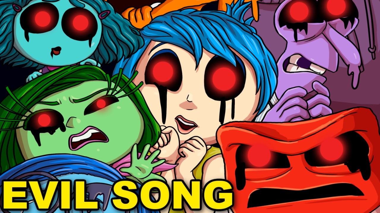 Evil Inside Out 2 Song Animated Music Video - YouTube