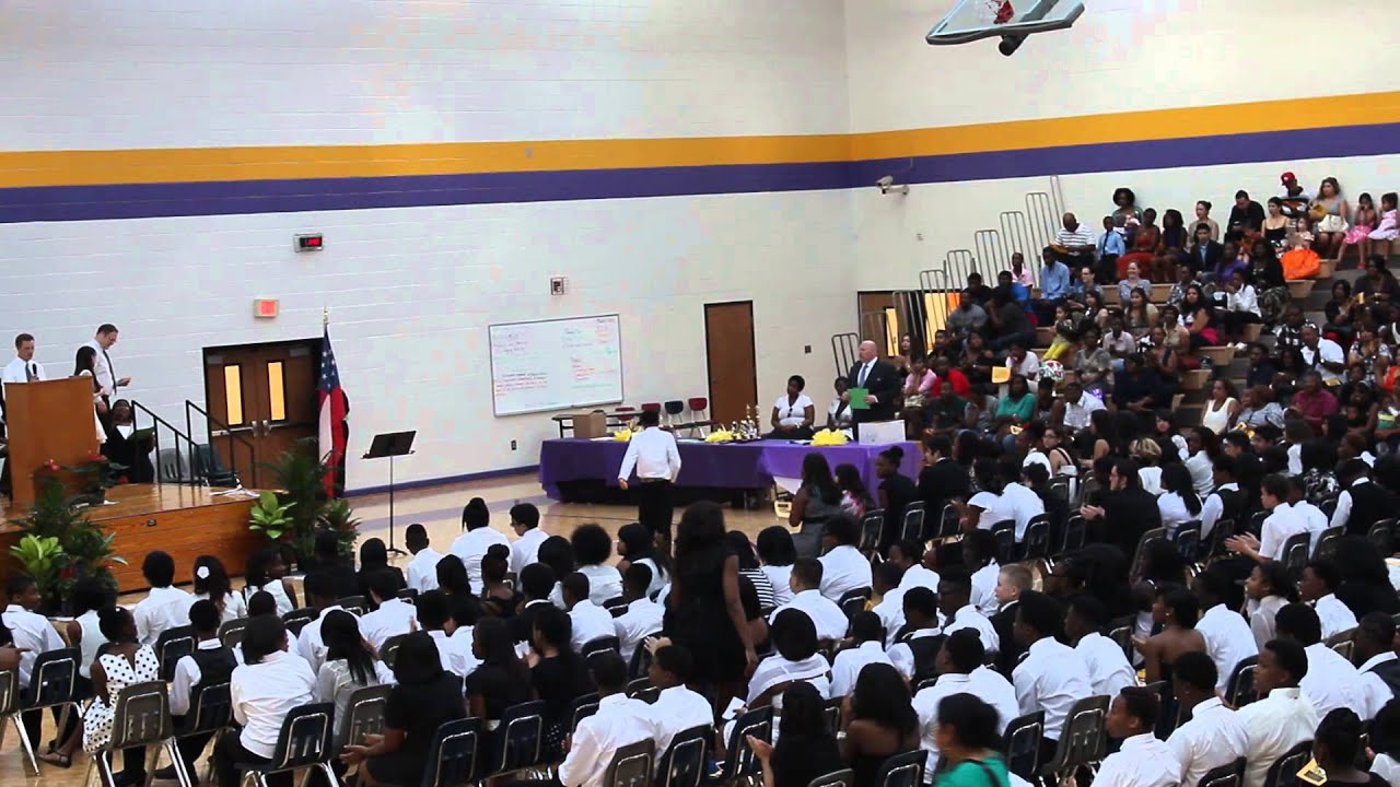 LoveJoy Middle School 8th Grade Graduation - YouTube