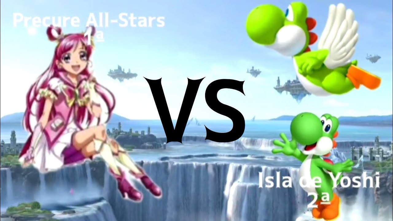 MUGEN Battles Precure All-Stars VS Team Yoshi - YouTube