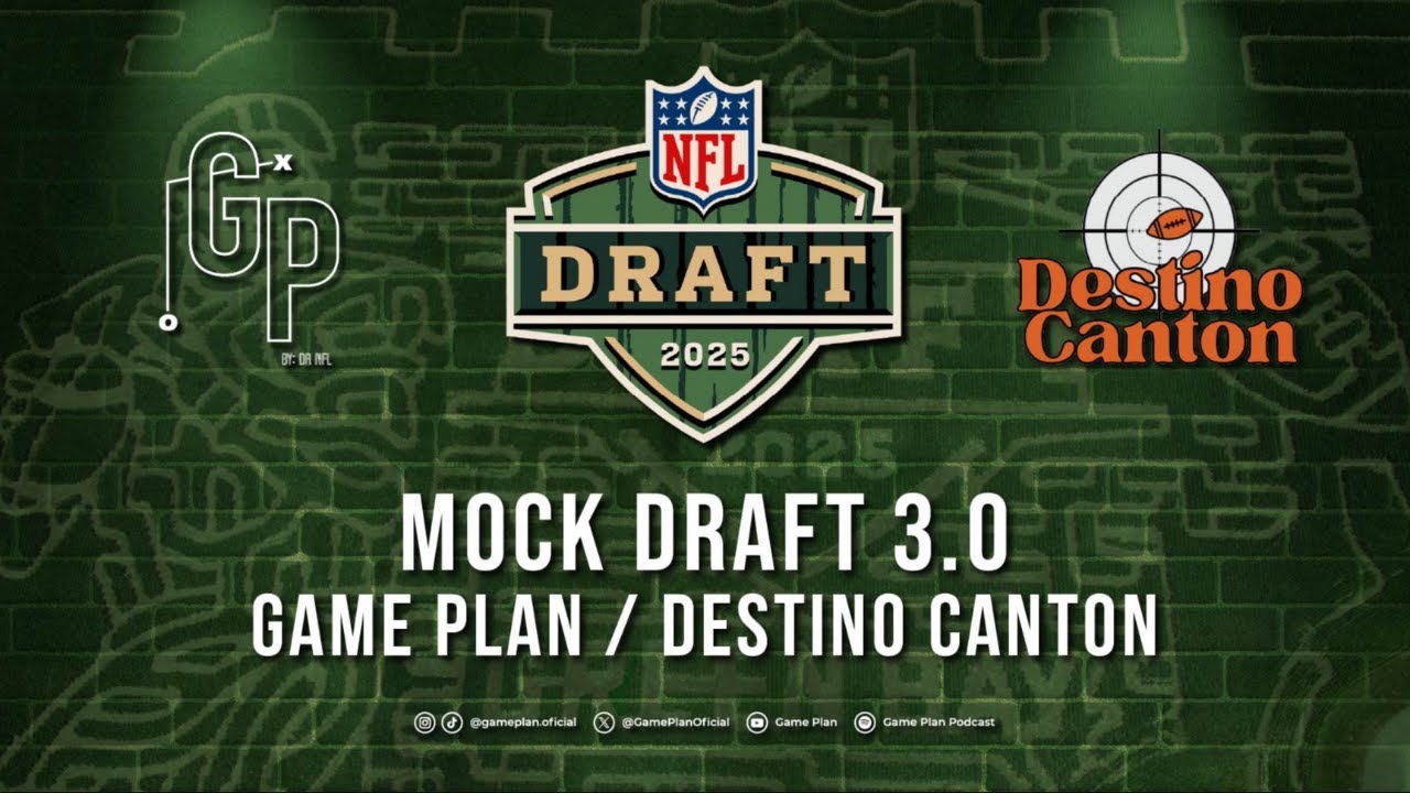 MOCK DRAFT con DOCTOR NFL de @gameplan4622. NFL Draft 2025. - YouTube