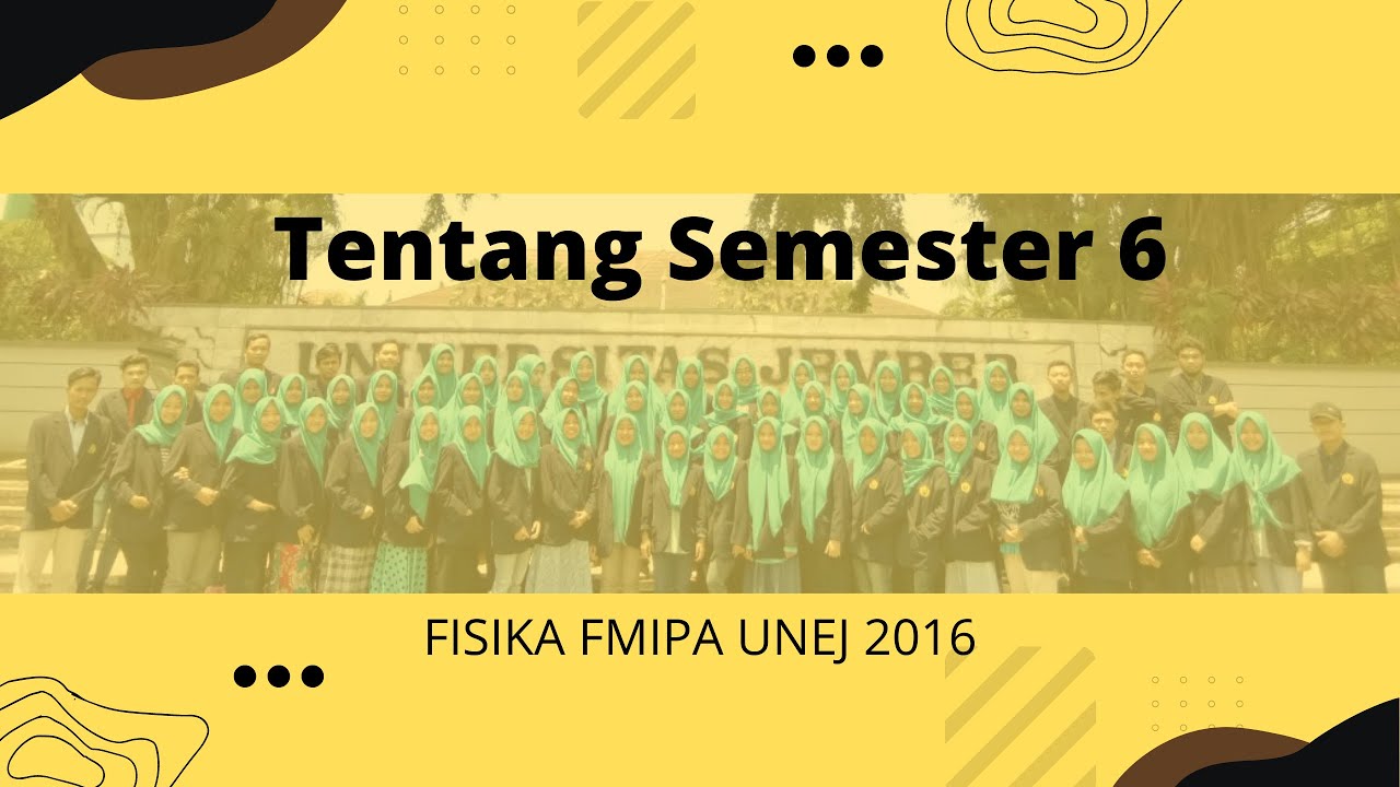 Semester 6 - YouTube