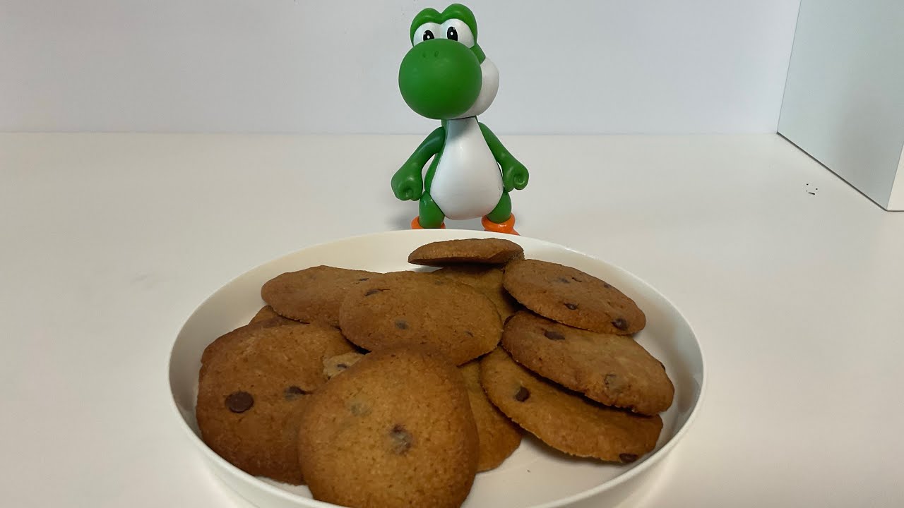 Yoshi cookies - YouTube