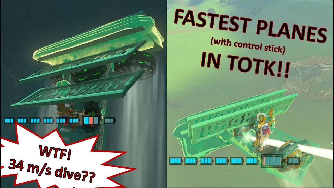 THE FASTEST PLANES IN TOTK!!! | Tears of the Kingdom - YouTube