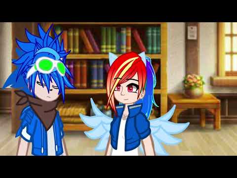 Sonic tells Rainbow Dash How did He And Amy breakup/Sondash🌈🦔🌀/AU