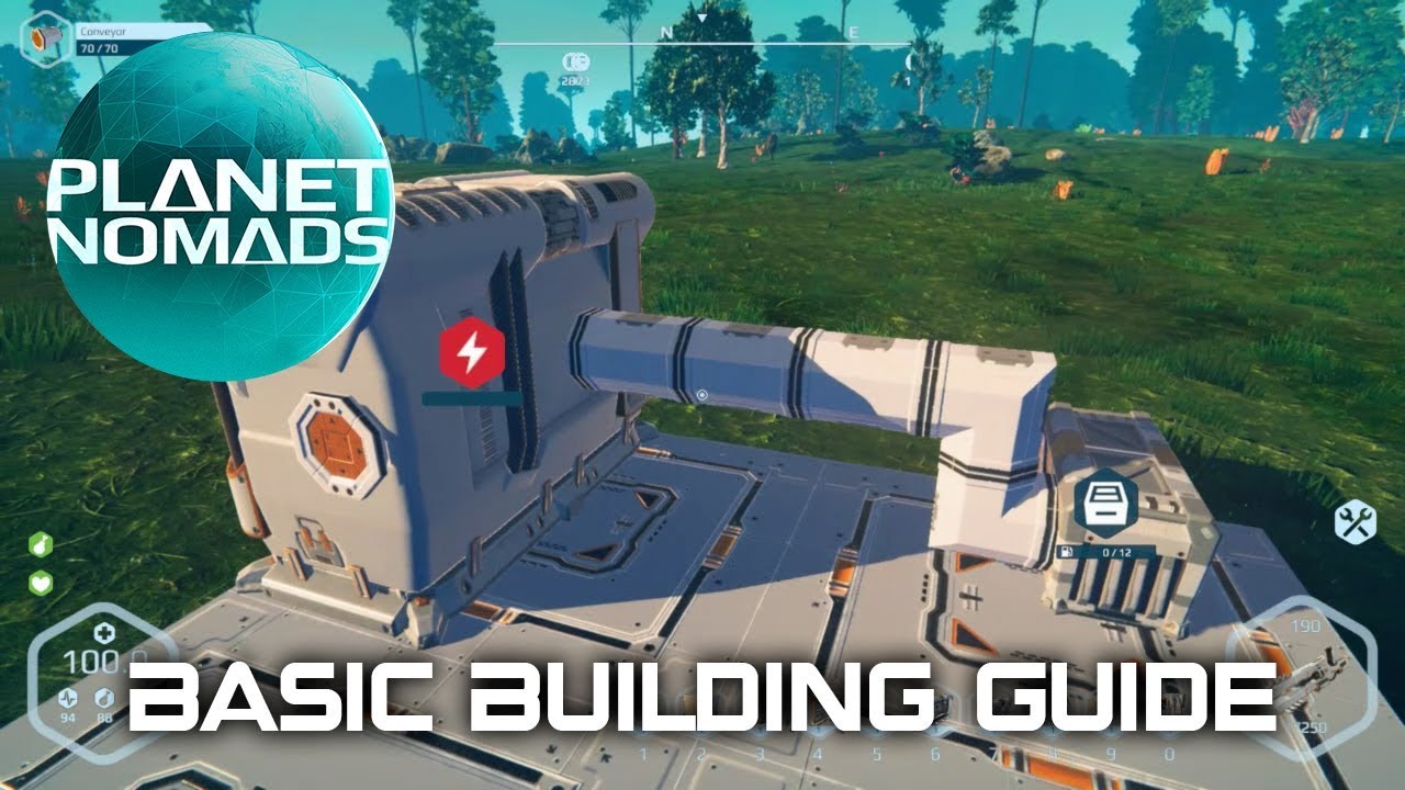 Planet Nomads - Basic Building Guide - YouTube