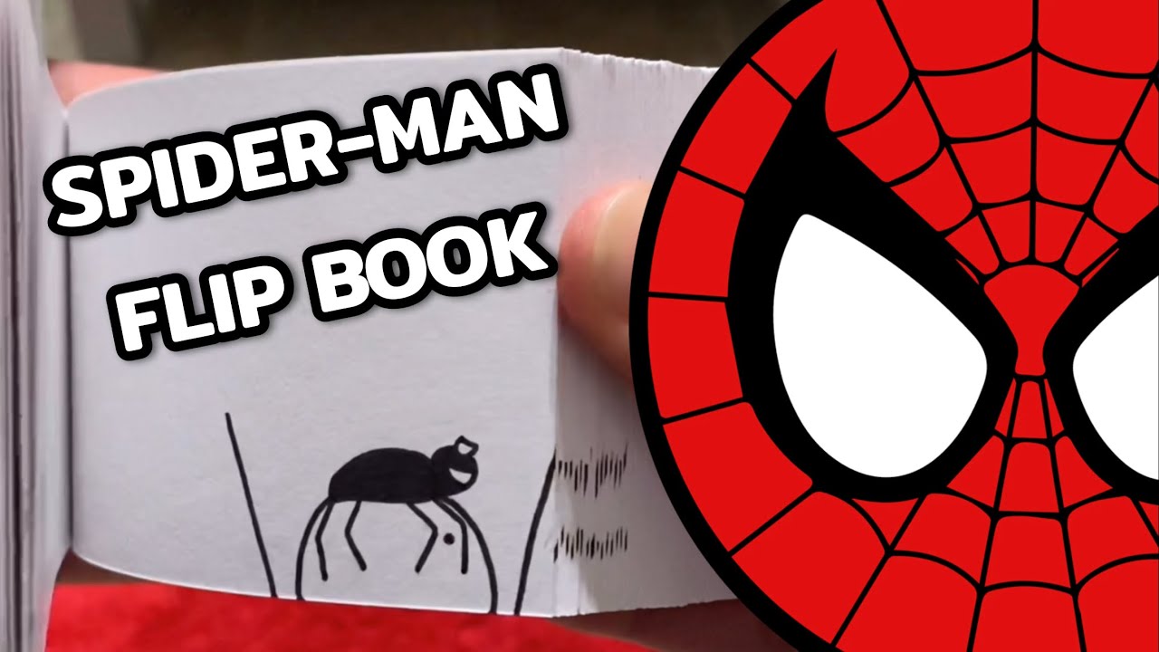 65 Second Spider-Man Story Flip Book - YouTube