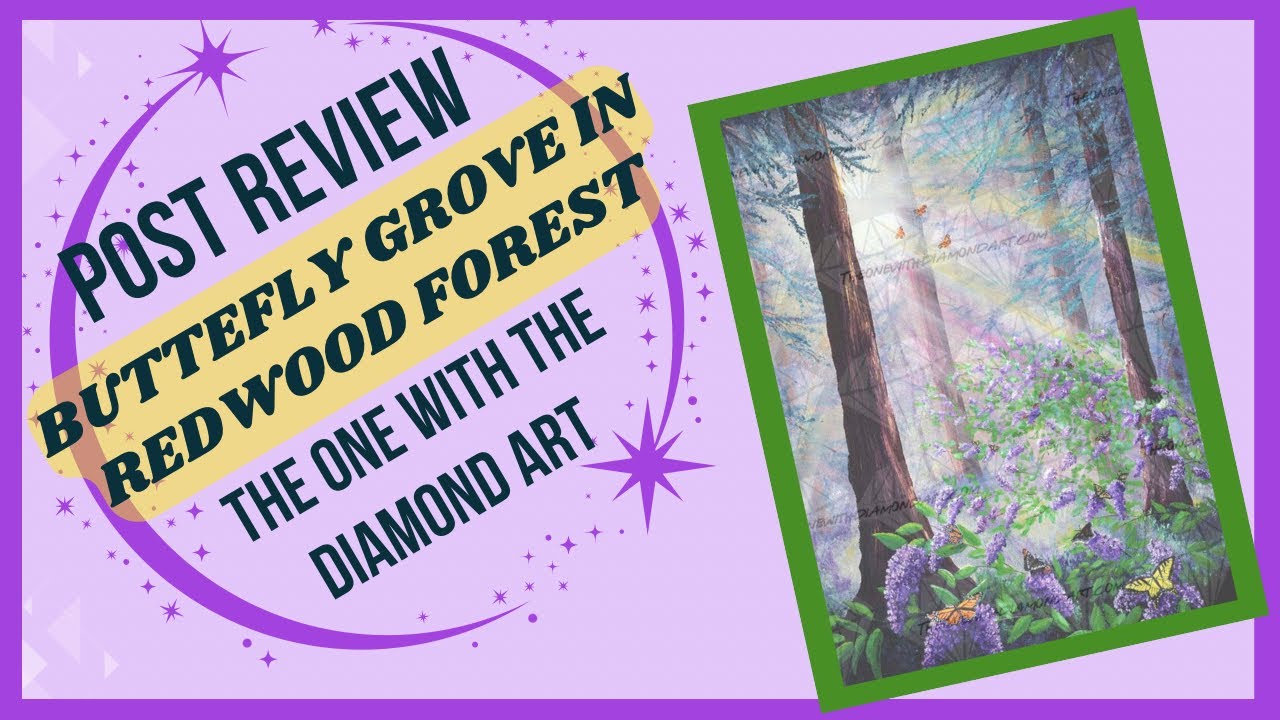 Finish of Butterfly Grove in Redwood Forest by Laura Milnor Iverson and ...