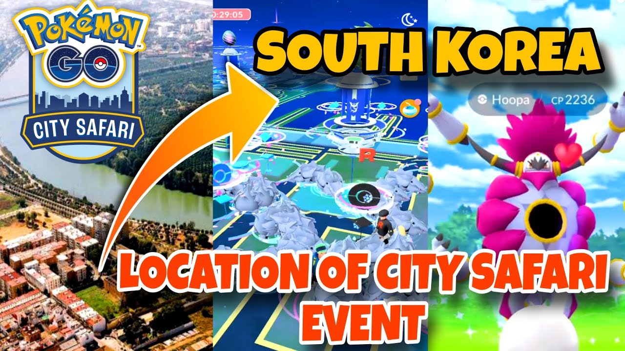 City Safari Event Location South Korea Seoul In Pokémon Go | City ...