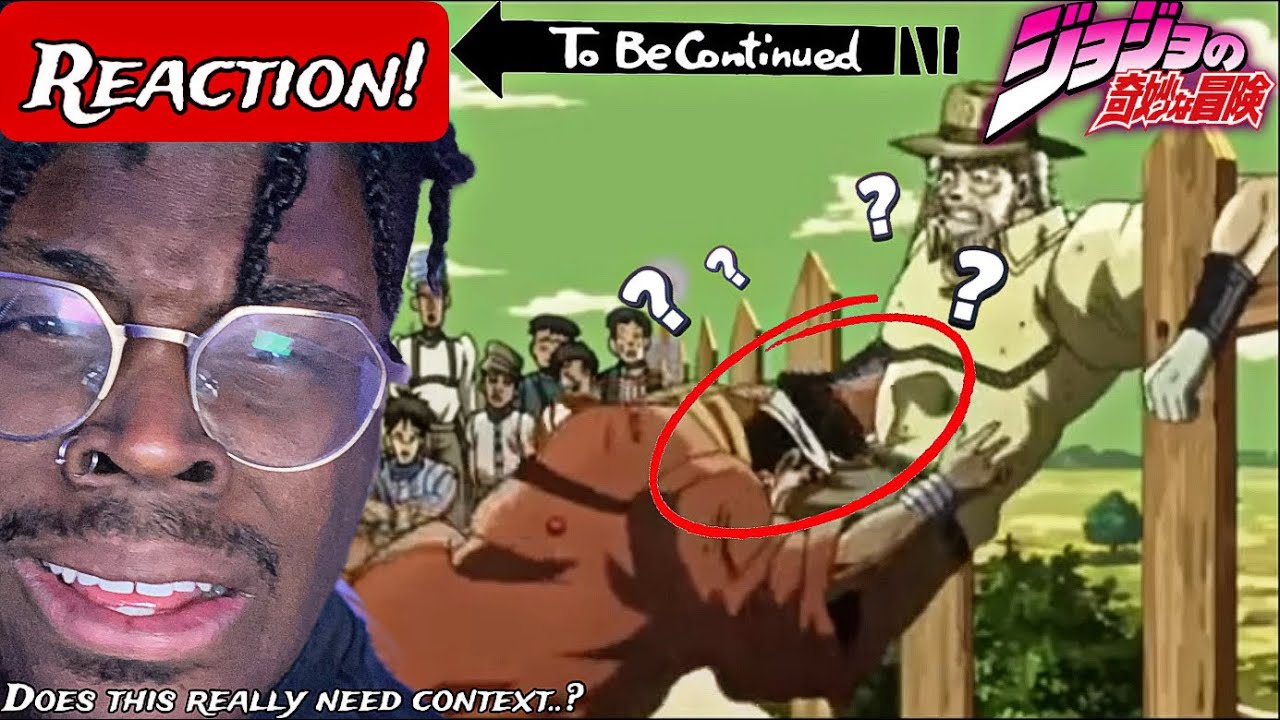 no context can explain this.. Jojo but without context, again REACTION ...