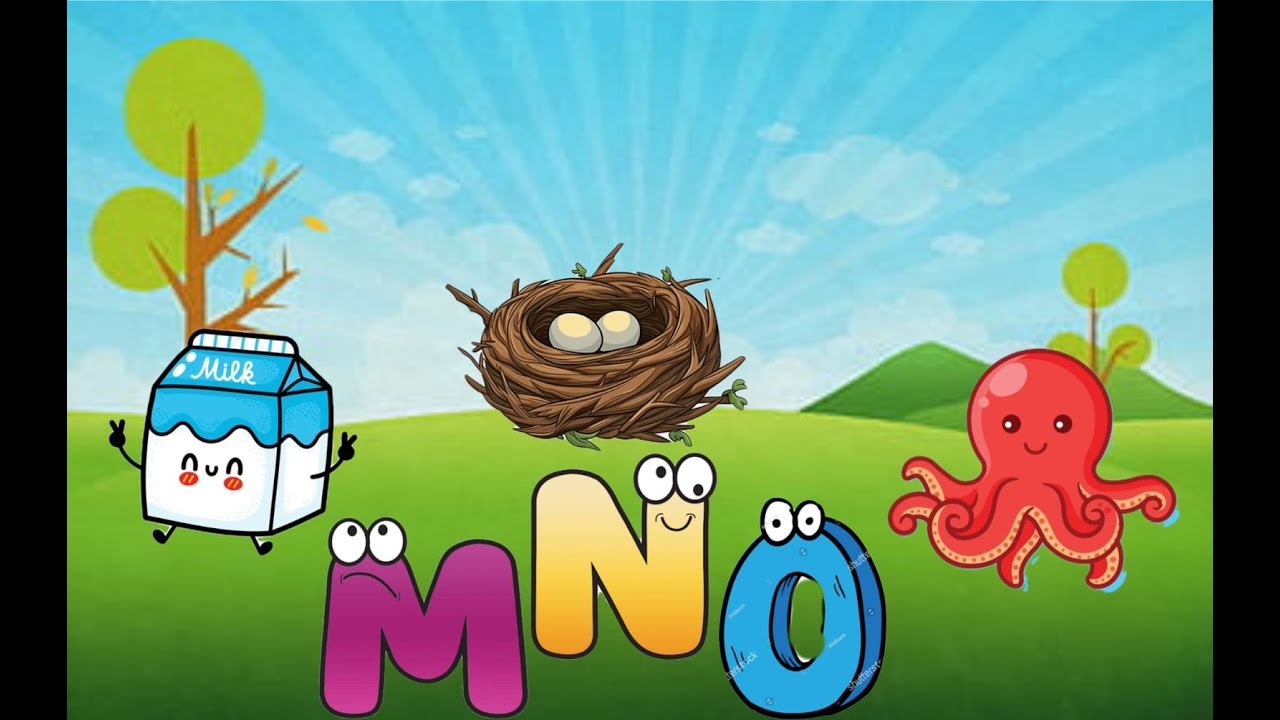 Learning M N O by practice and flash cards | Part-5 - YouTube