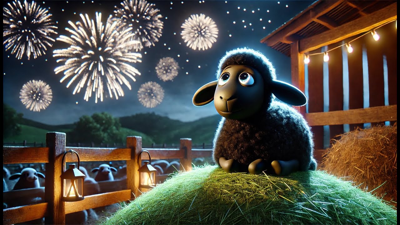 Baa Baa Black Sheep New Year Song for Kids | Fireworks & Fun Nursery ...
