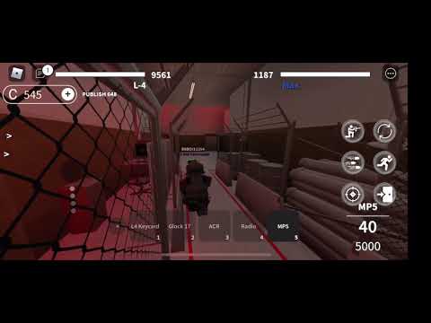 Playing as MTF unit A-1 (scp RP) - YouTube