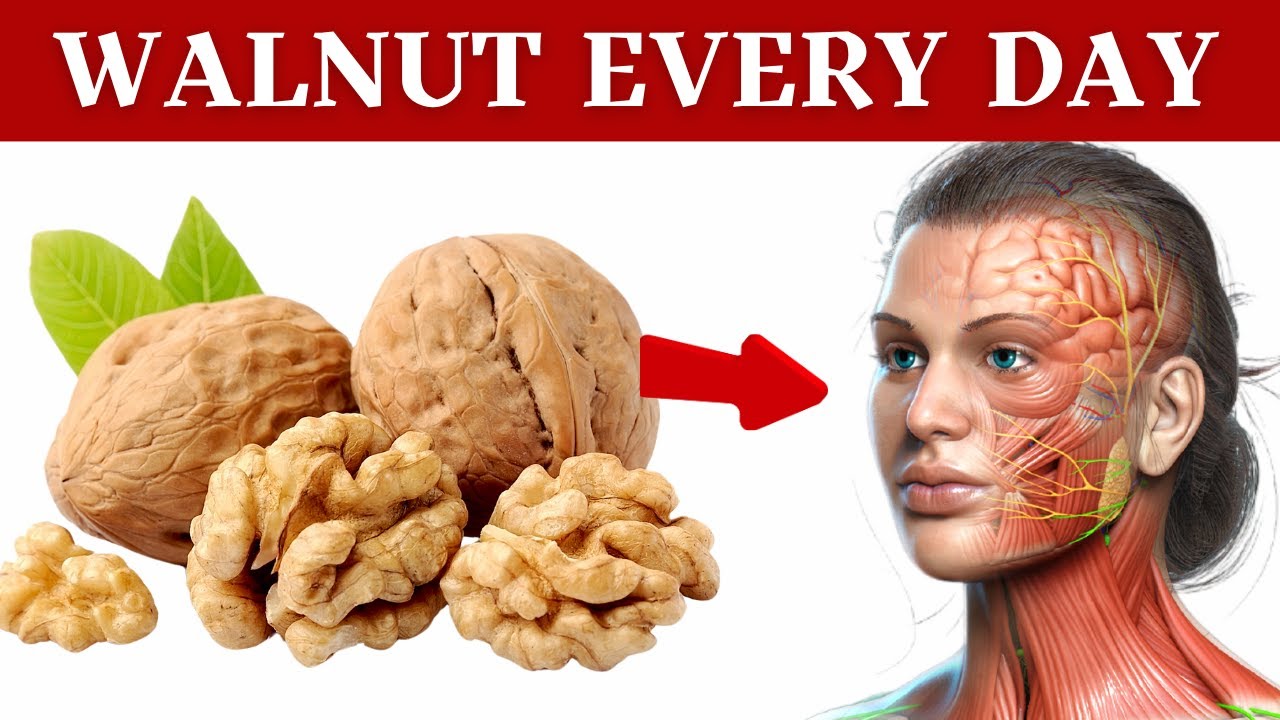 8 Amazing Health Benefits of Eating 1 Soaked Walnut Every Day - YouTube