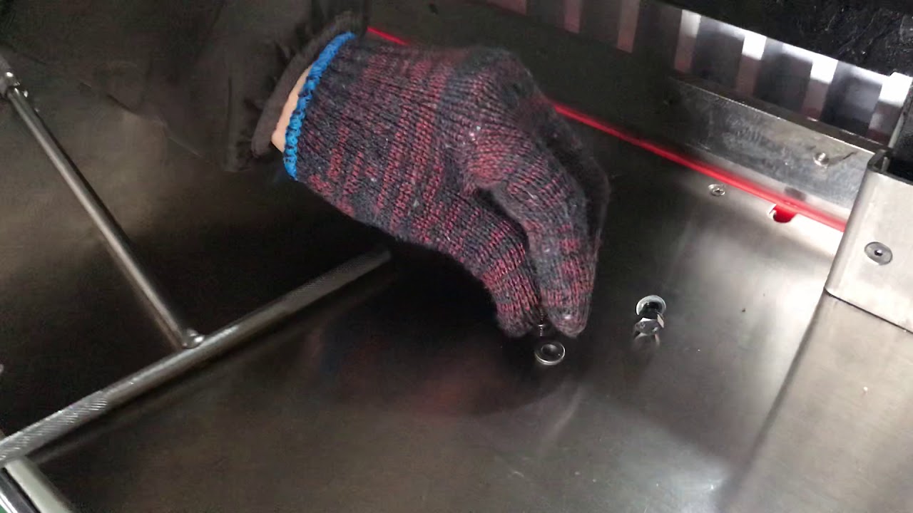 HV-490PT HV-460PT paper cutter machine - changing blade - YouTube