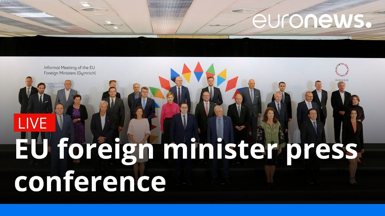 EU foreign minister press conference - YouTube