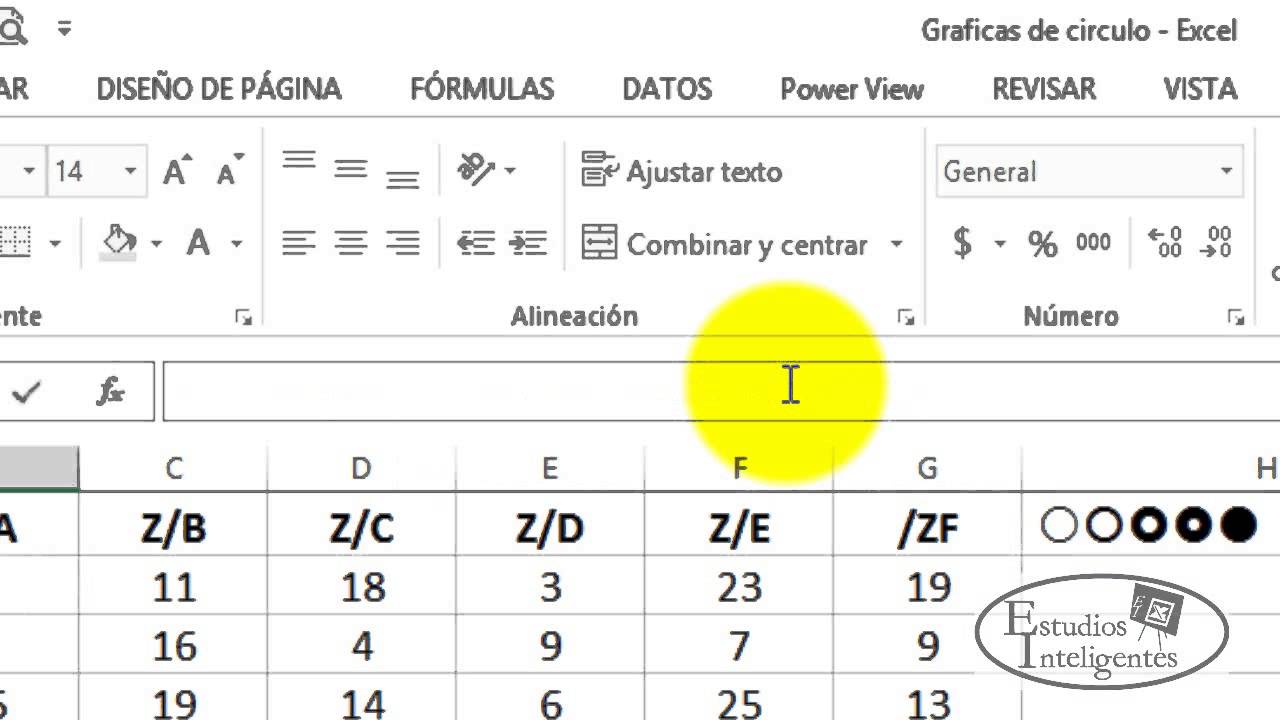 Gráficas en Excel de símbolos - YouTube