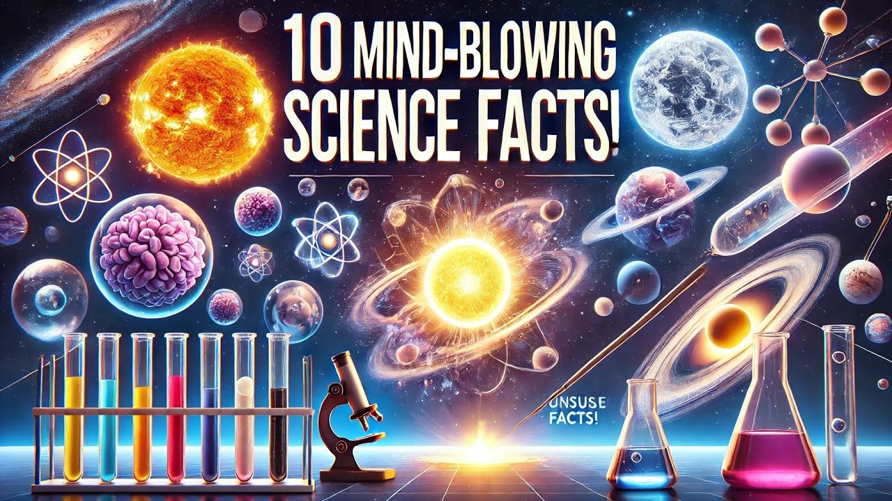 10 Mind-Blowing Science Facts That Will Change How You Think! - YouTube