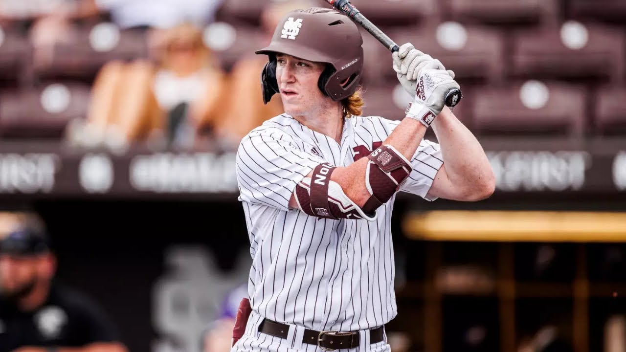 Nolan Stevens 2025 College Baseball Highlights! | Mississippi State ...