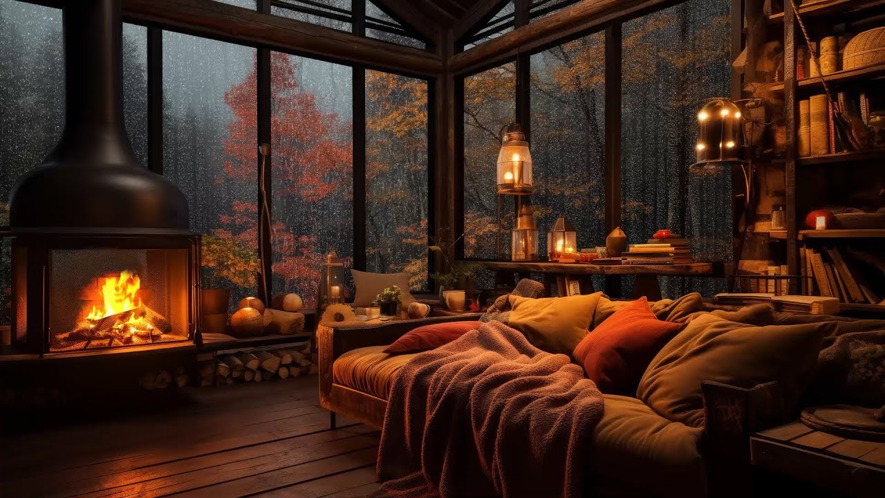 Heavy Rain & Distant Thunder Sounds for Sleep and Study - Beat Stress ...