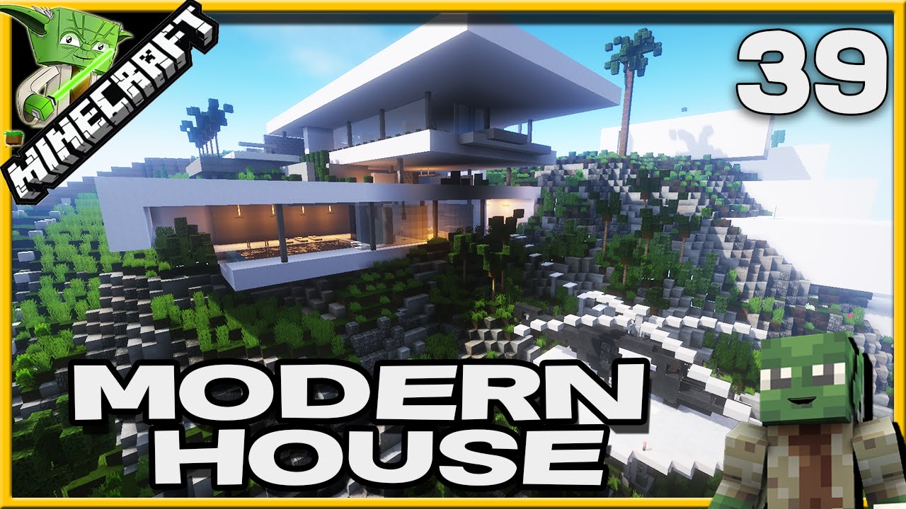 Cliff House Minecraft Showcase /w BeanonaBoard! - YouTube