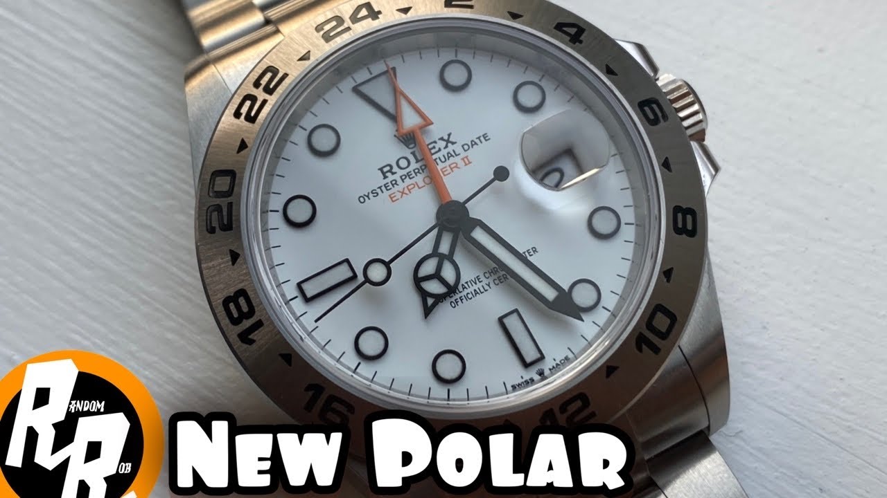 Rolex Explorer II Polar (226570) - YouTube