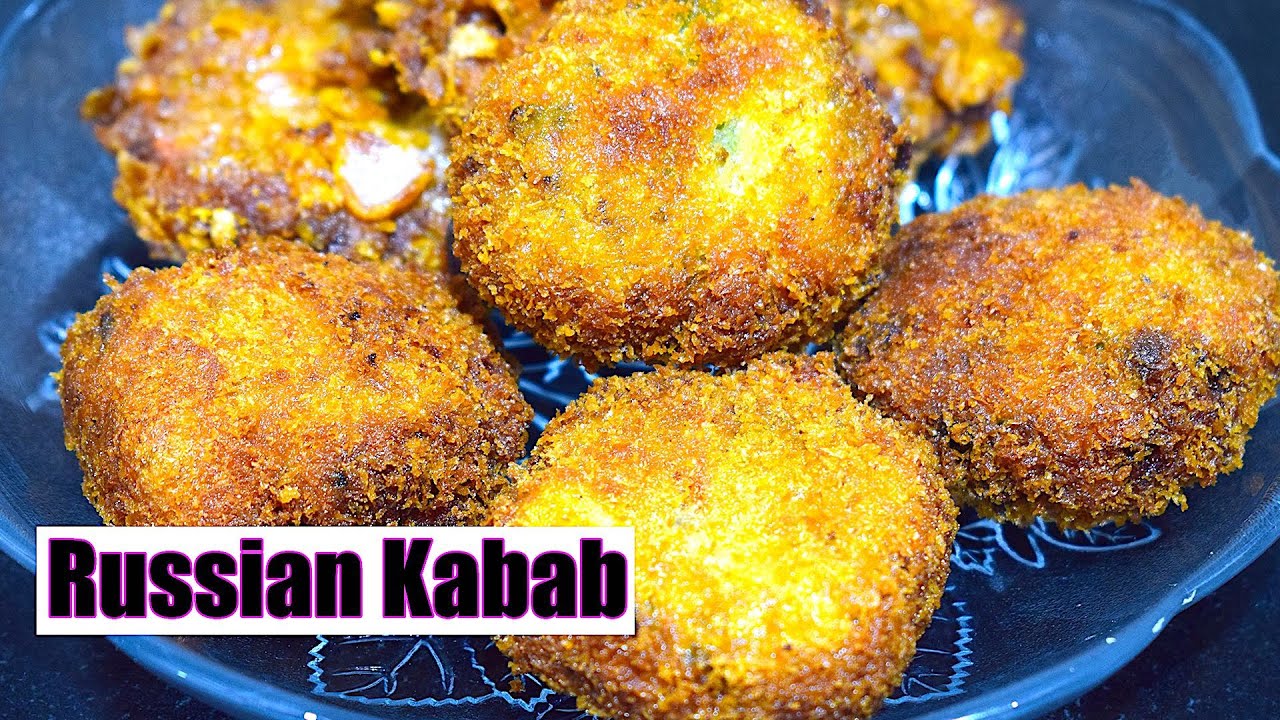 Chicken Russian Cutlets | Ramzan Special | Russian Kabab | Chicken ...