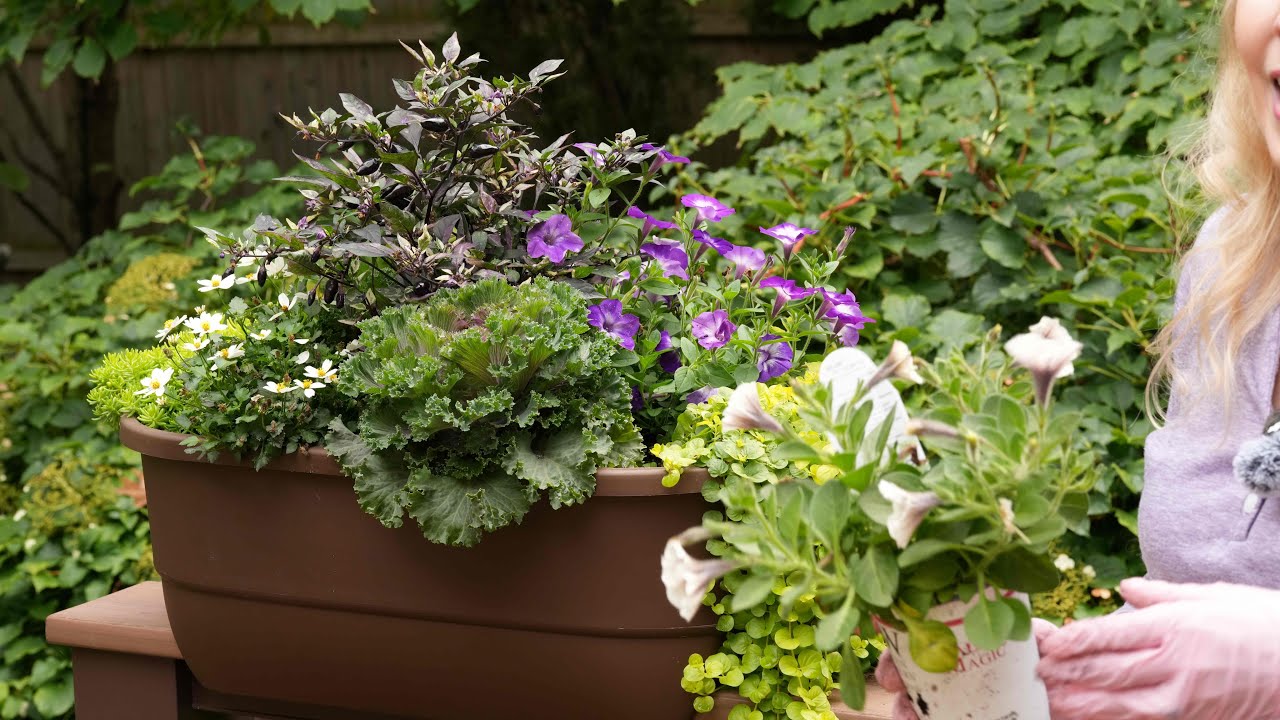 Fall Flower Fill In - YouTube