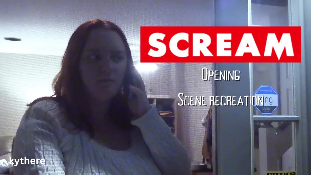 Scream (1996) Opening Scene Recreation - YouTube