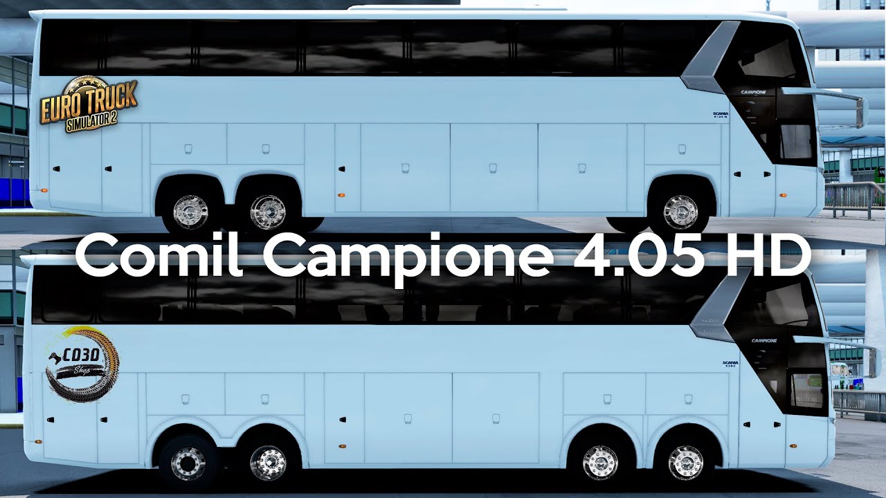 Lançamento Comil Campione 4.05 HD - Scania Vision 6/8x2 | CD3DSHOP ...