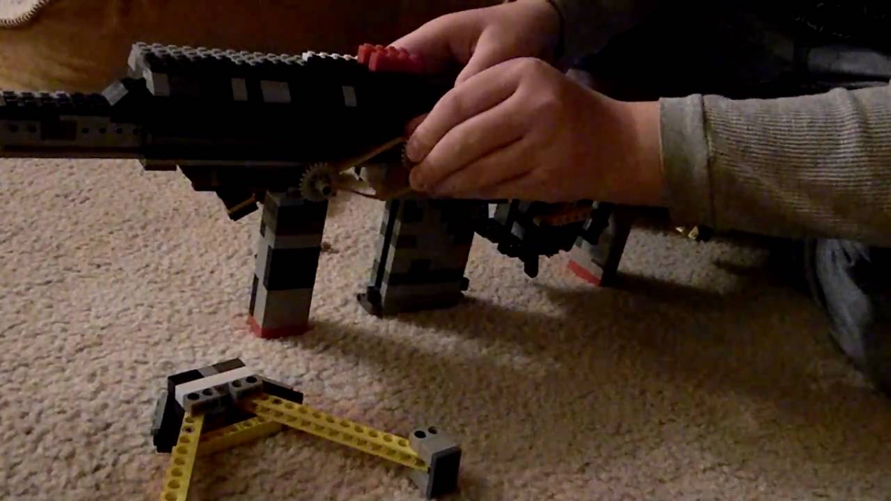 Lego G3 Assault Sniper Rifle with Scope and Bipod - YouTube