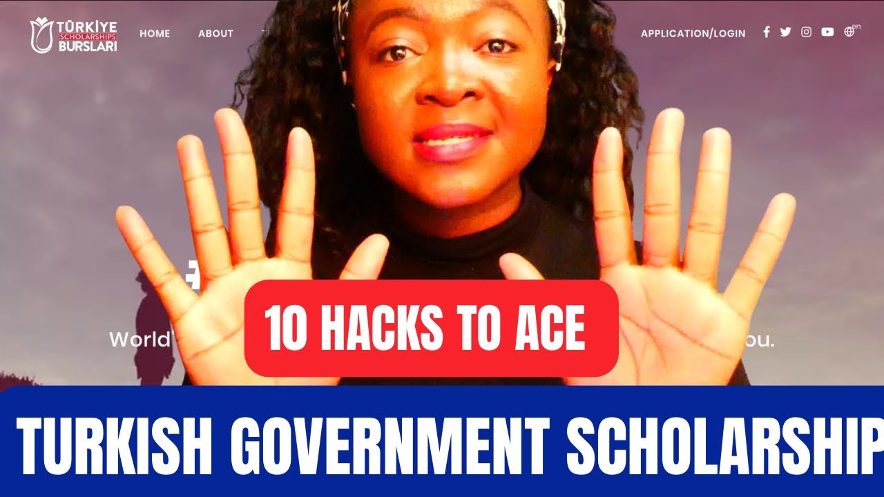 10 HACKS TO ACE the TURKISH GOVERNMENT SCHOLARSHIP | SOP hacks ...