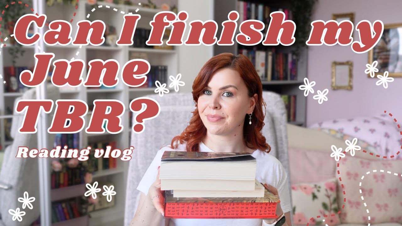 Can I finish my June TBR? | Reading Vlog 💕📚 - YouTube