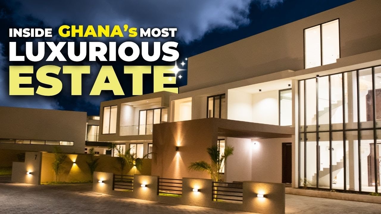 We Toured The Most LUXURIOUS Estate in Ghana! - YouTube
