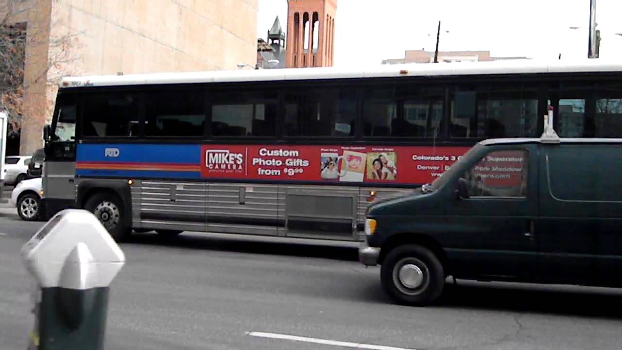 RTD Denver MCI D4500 - YouTube