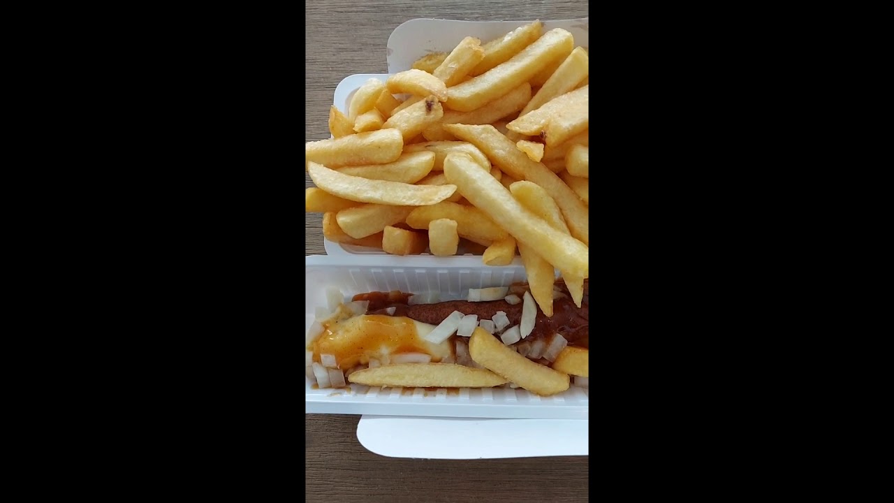 Typical Dutch Snack | patat speciaal | patat met | frikandel speciaal ...