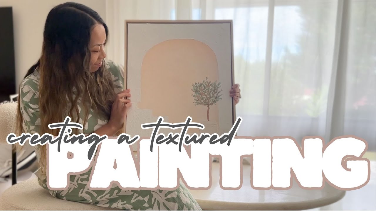 creat a textured painting with me (Santorini inspired) | mumma & art ...