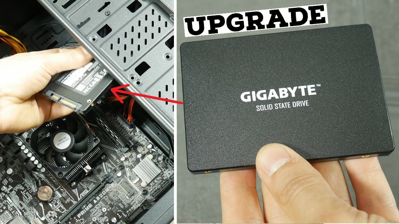 Gigabyte 256GB SSD Installing in a PC + Unboxing - YouTube