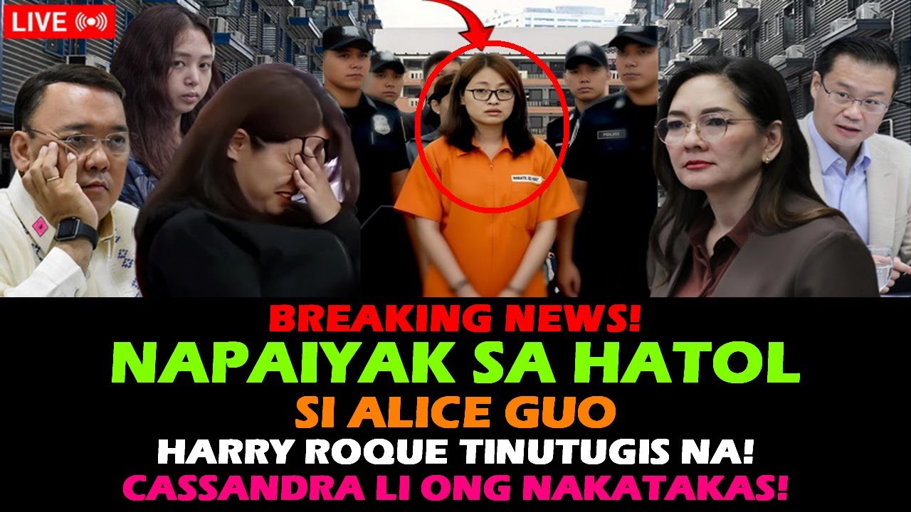 BAMBAN TARLAC MAYOR ALICE GUO NAPAIYAK SA HATOL! HARRY ROQUE BUKING NA ...