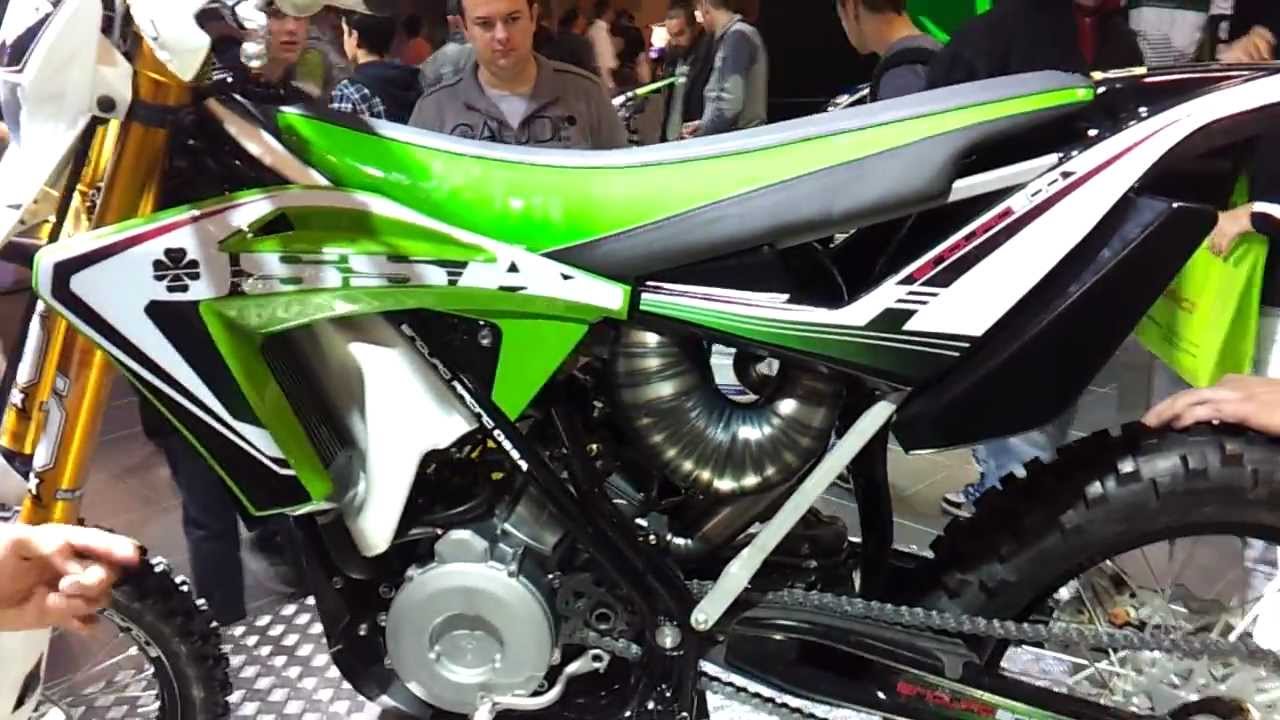 OSSA enduro 250i - 300i 2t - Eicma 2011 - YouTube