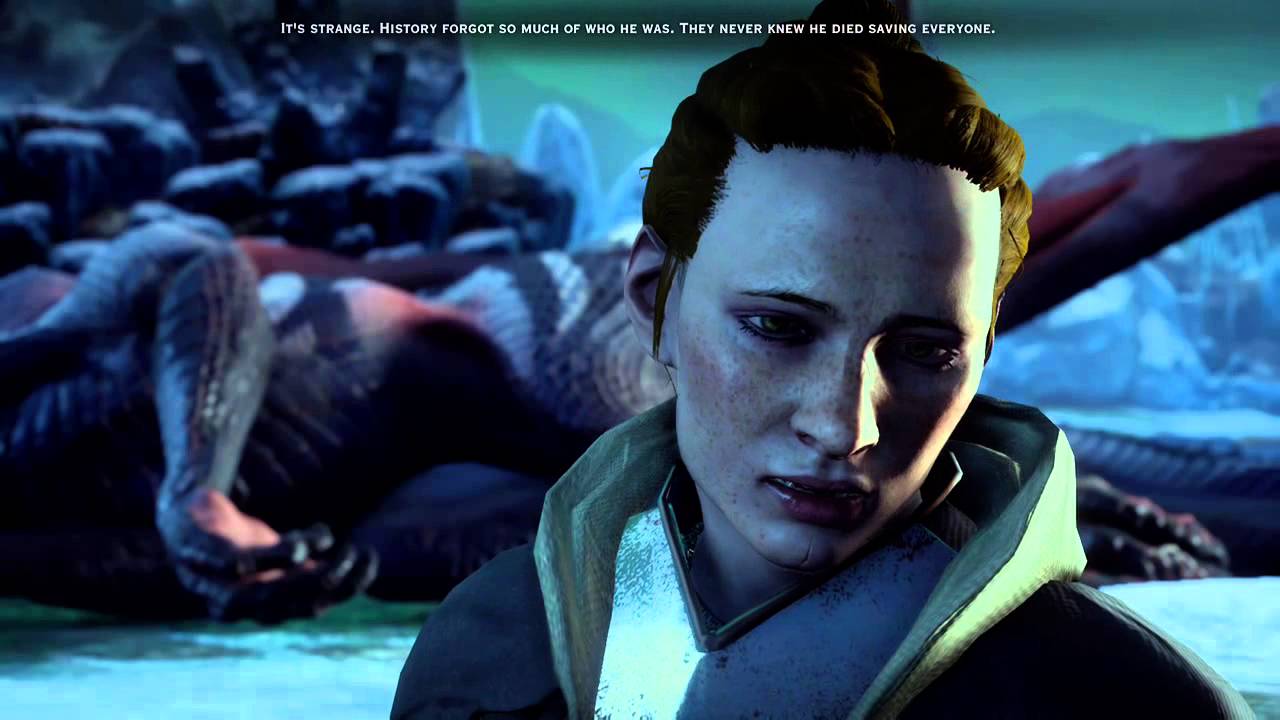 Dragon Age Inquisition - Jaws Of Hakkon Ending Speaking to Scout ...