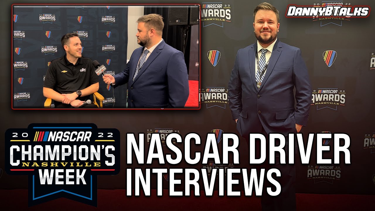 2022 NASCAR Awards - NASCAR Cup Series Playoff Driver Interviews - YouTube