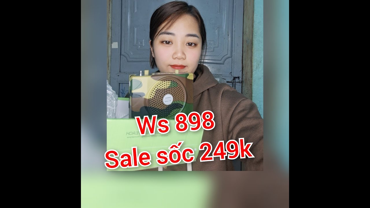 SALE SỐC ...LOA WS 898 CHỈ #249K - FULL BOX MỚI TINH - YouTube